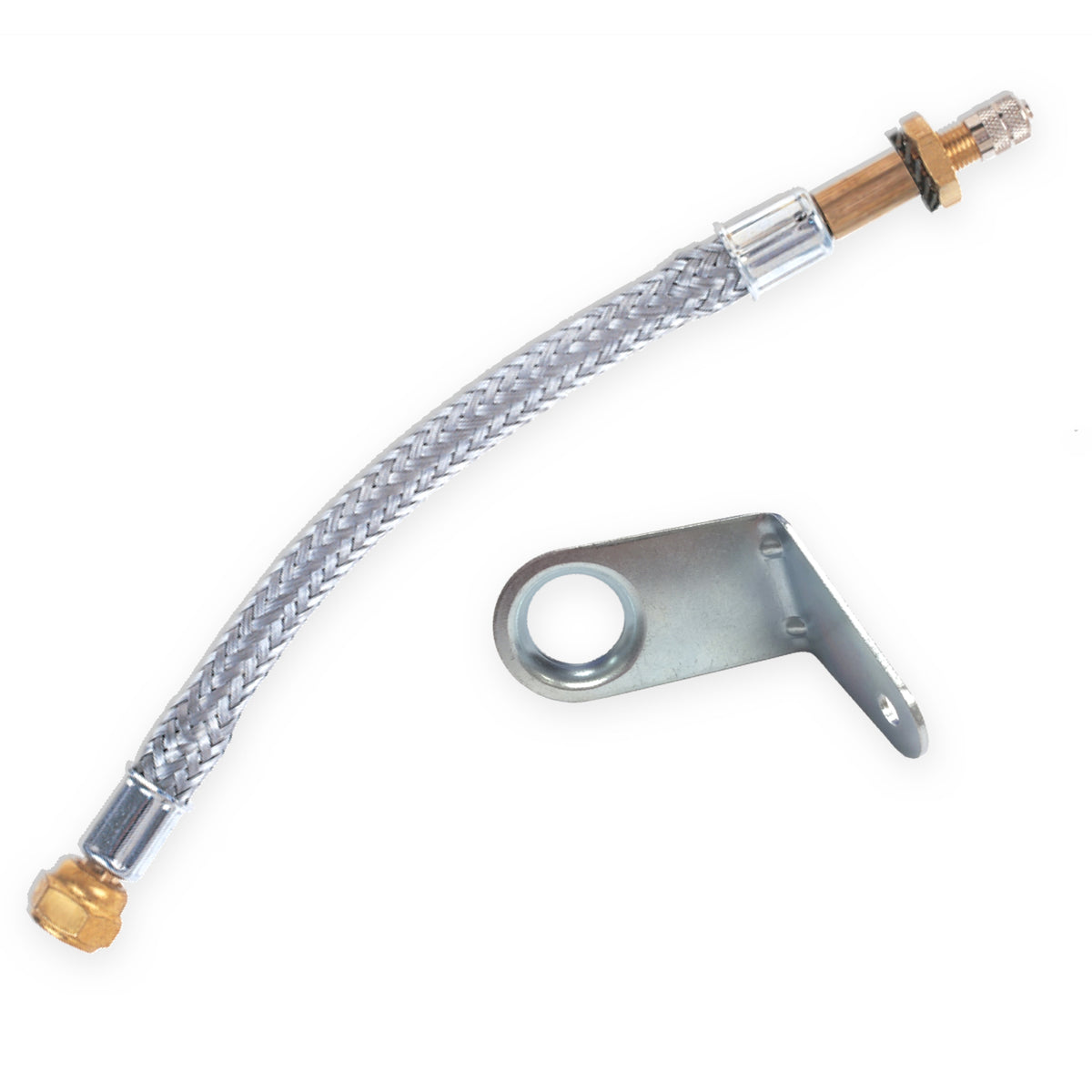 Haltec SFE-400-9CL Dual Wheel Flexible Valve Extensions with Steel Bra ...