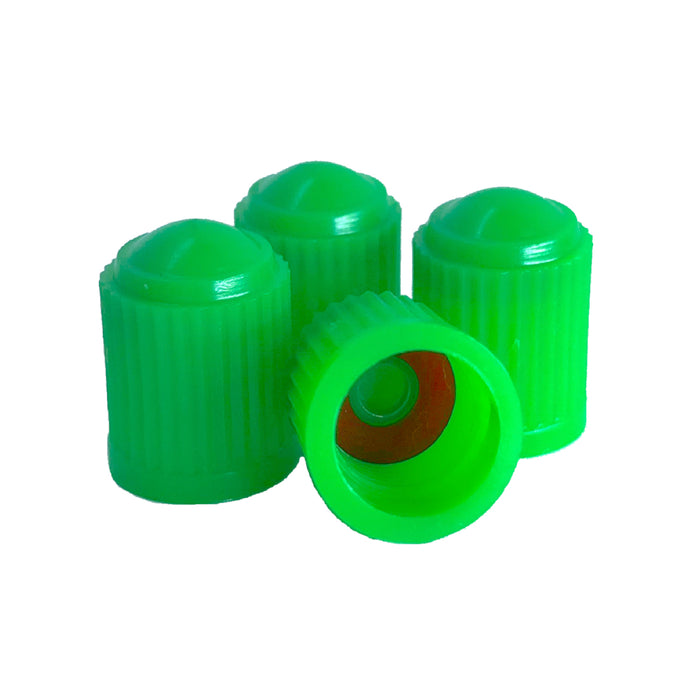 Tpms Valve Stem 100-Pack Green Nitrogen Caps - Long Plastic, Fits ...
